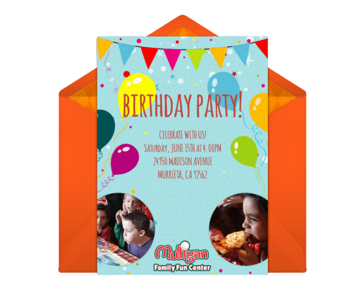 Birthday Party Invitations | Plan the Perfect Party